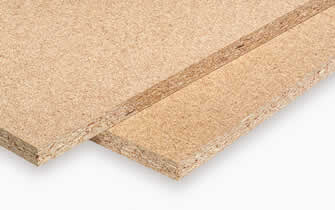 Spanplatten, roh