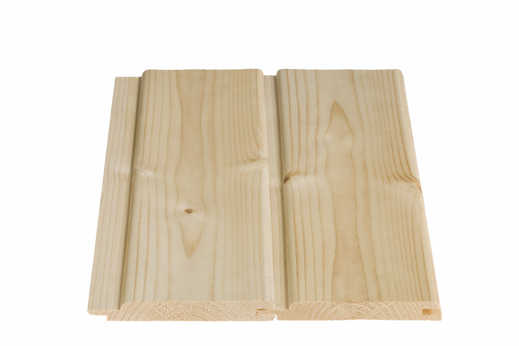 14 x 96 mm nord. Fi. / Ta. Sauna Profilbrett, Softline (Rundprofil ...