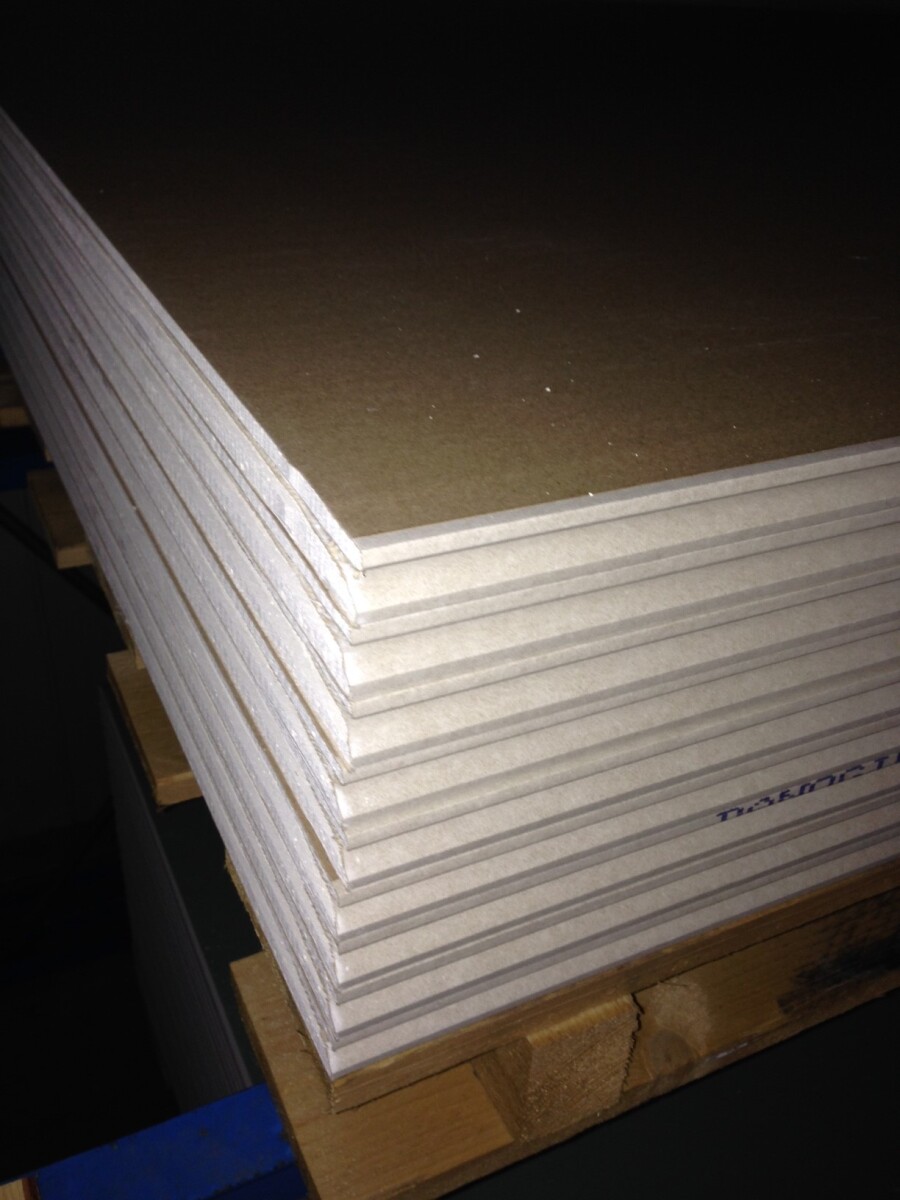 12,5 mm Gipskarton Bauplatte - Feuerschutz, 125 x 200 cm (Platte: 2,5 ...