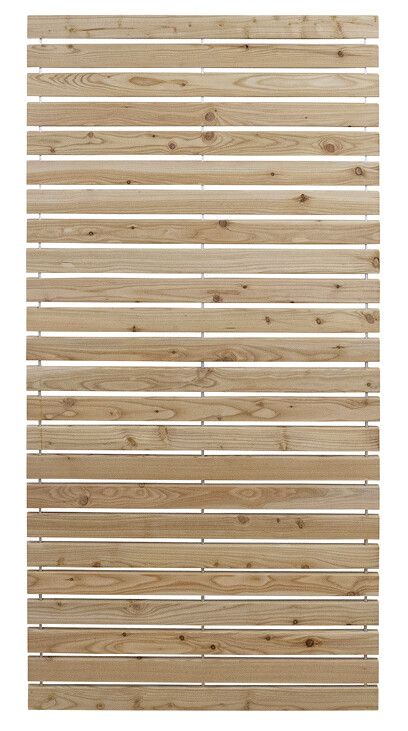 90 x 180 cm Nordstrand Design Rhombus Zaun aus europäischer Lärche, L ...