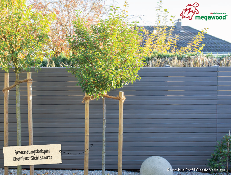 20,5 x 81 x 4200 mm megawood® Rhombusprofil, MWRIN INGWER Fugenabstan ...