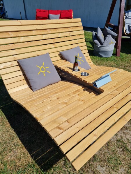 Waldsofa / Wellenliege